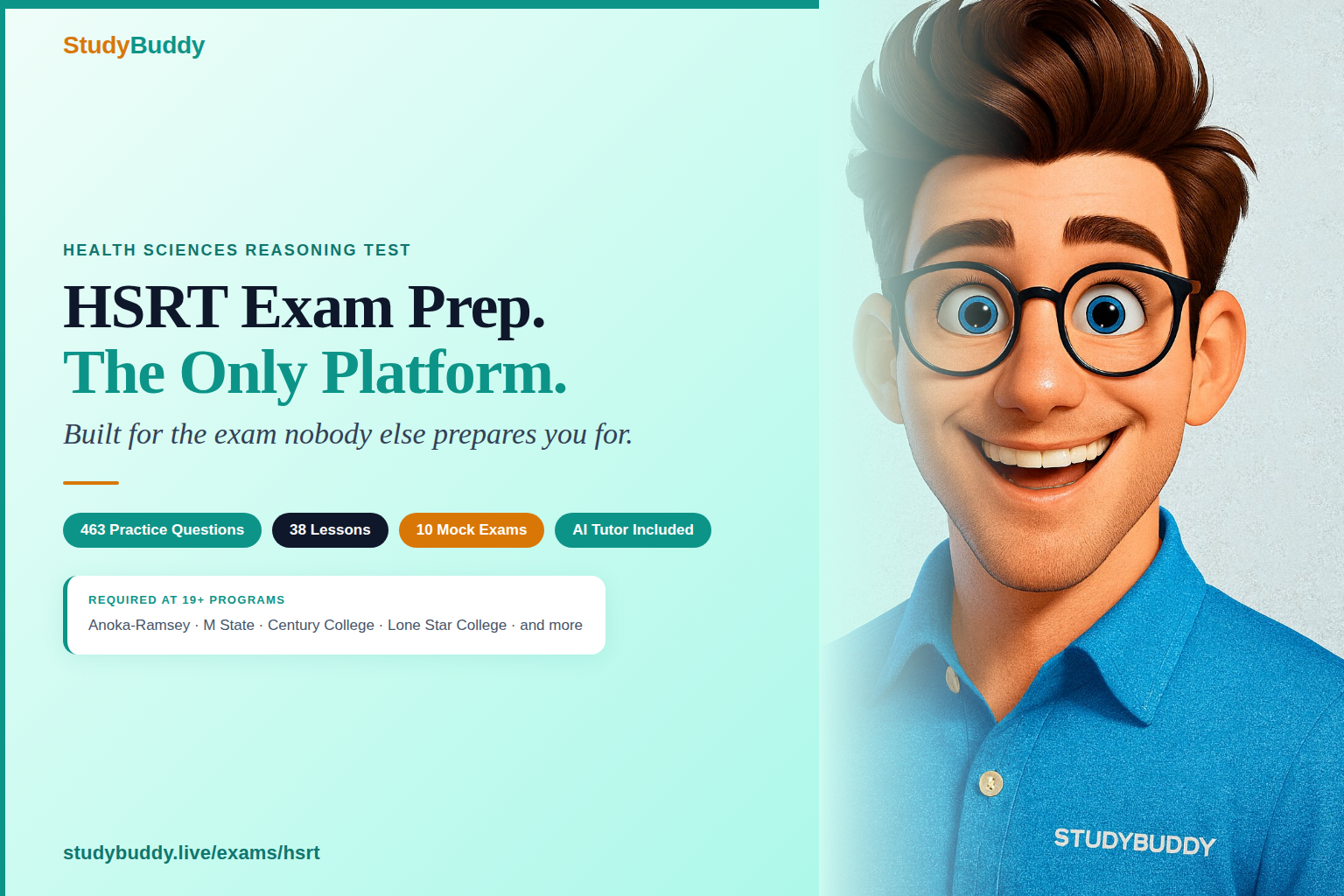 HSRT Exam Prep 2026: Free Practice Test + Study Guide | StudyBuddy